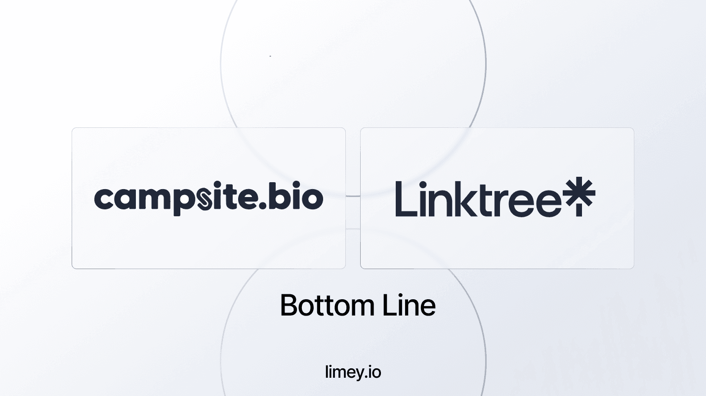 Campsite vs. Linktree: Which Is the Best Link-in-Bio Tool for You? • Limey